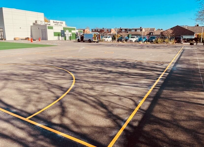 Courts & Sports Playground Marking Gallery - Uniplay - Playground Markings