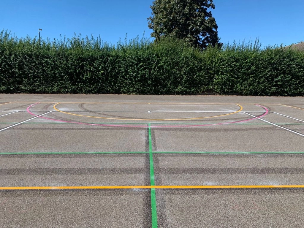Courts & Sports Playground Marking Gallery - Uniplay - Playground Markings