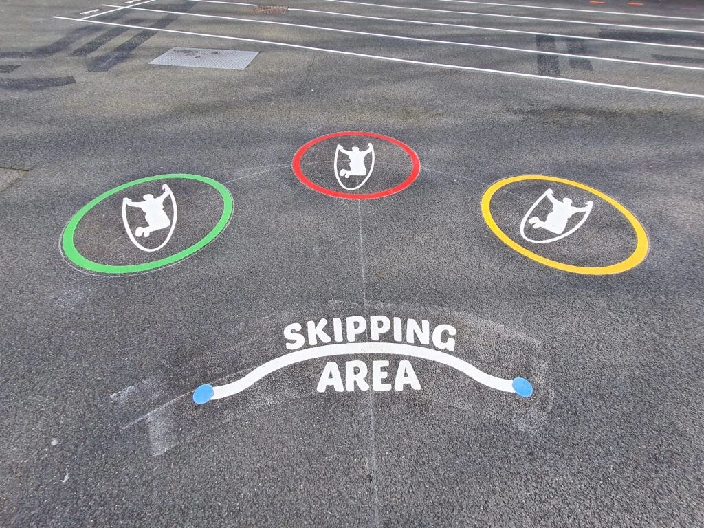 Courts & Sports Playground Marking Gallery - Uniplay - Playground Markings