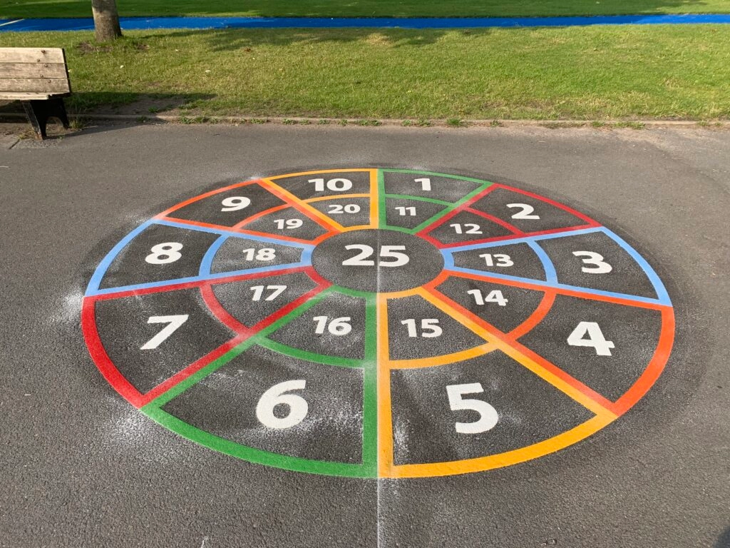 Targets Playground Marking Gallery - Uniplay - Playground Markings